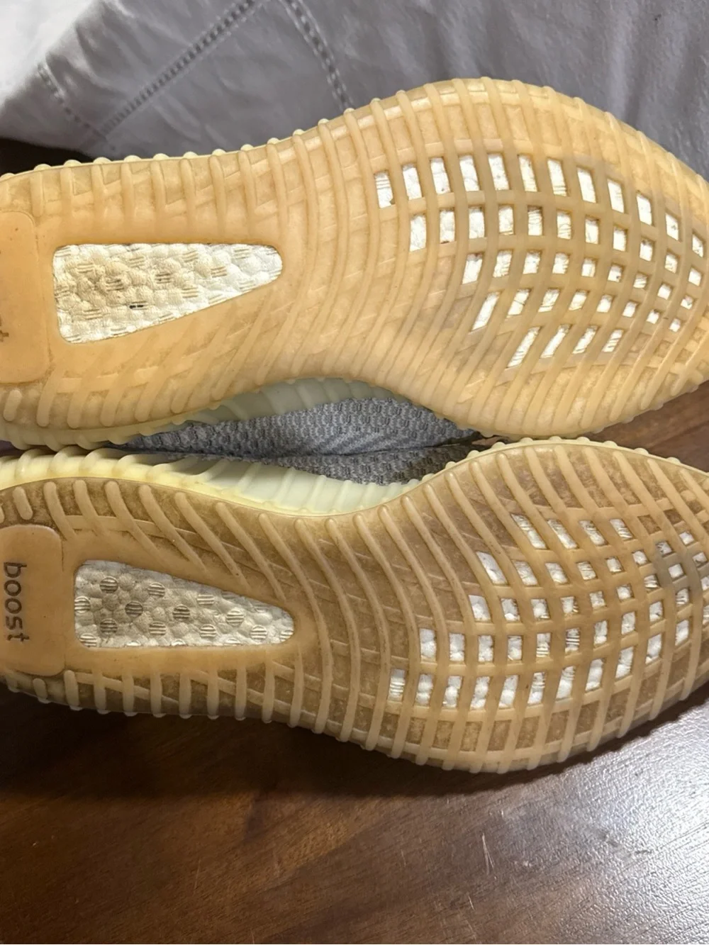 adidas | Shoes | Preowned Adidas Yeezy Boost 35 V2 Mens Sz 1 Tan No Box ...